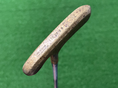 RARE Pre-Acushnet BULLS EYE STD UP 6P PUTTER John Reuter Jr Pat Pending ...