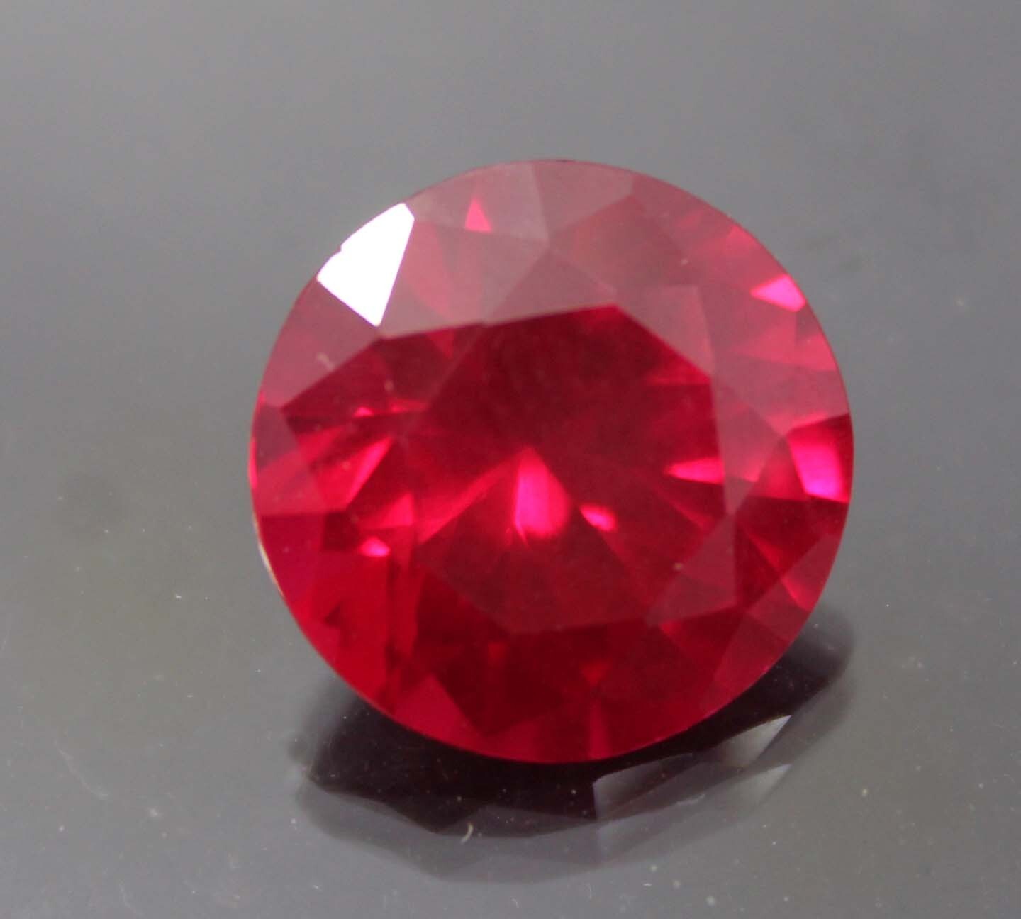 7 To 8 Ct Certified Natural Red Ruby Mozambique Round Cut Loose ...