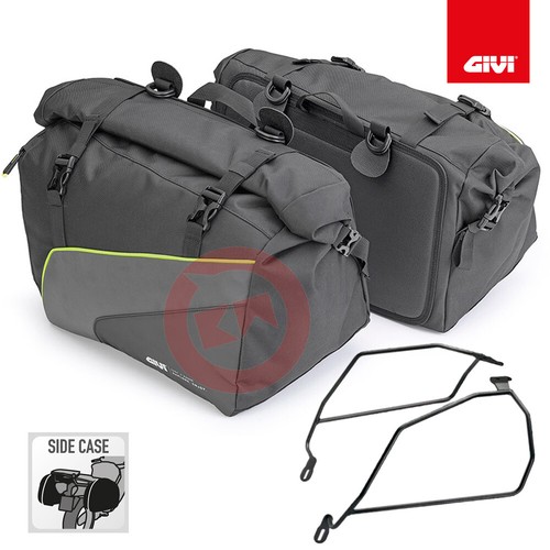 EA133 GIVI Paire Sacoches Latérales 25L + Chassis T218 Honda CBF 500 | eBay