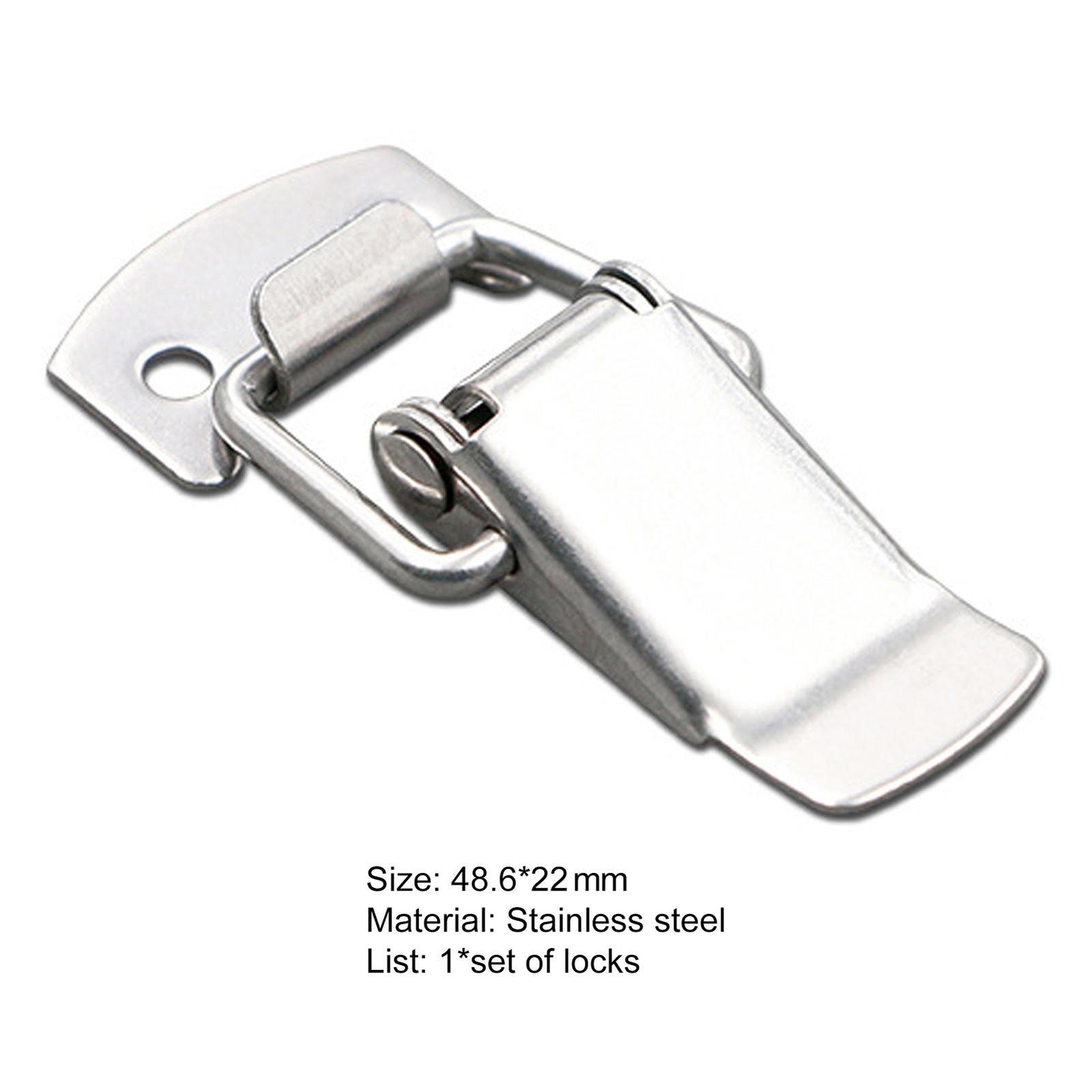 1 Set Tool Bag Locks Thicken Helpul Spring Loaded Case Locks Hardware ...