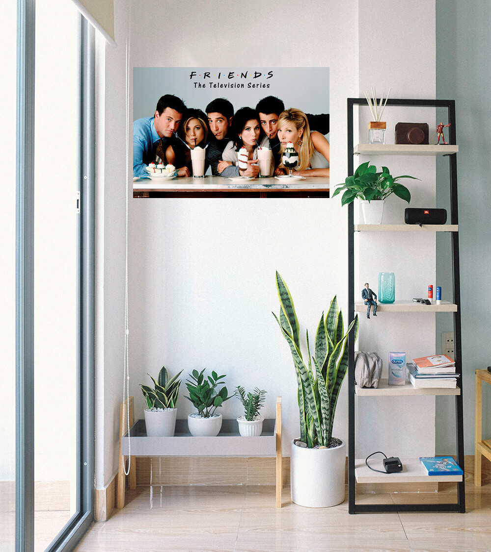Friends Milkshake Poster