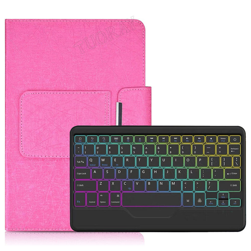 Backlit Keyboard Mouse Case Cover For Doogee U10/U10 Pro/T10 Pro/T30 ...