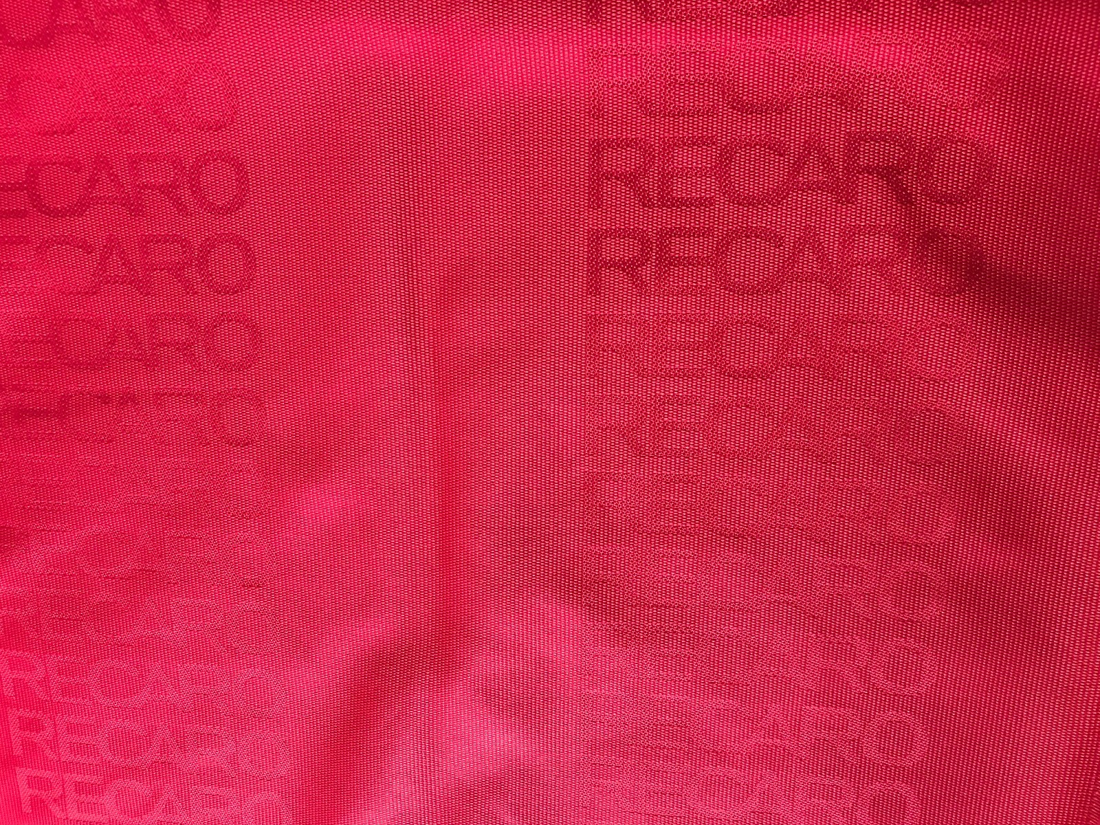 RECARO Seat Red Color Fabric Interior fabric Front Rear seat Cover 1.5M ...