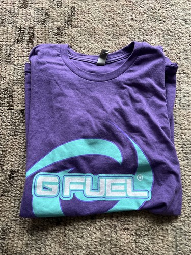 G Fuel Energy Purple New T-Shirt Small Gamma Labs Gfuel | eBay