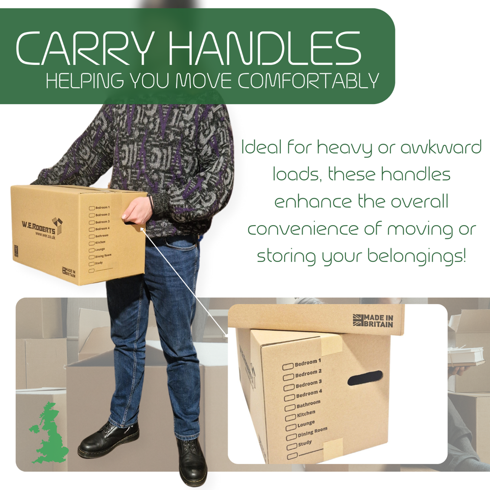 Removal Packing box STRONG XXL & LARGE QUALITY Cardboard House Moving ...