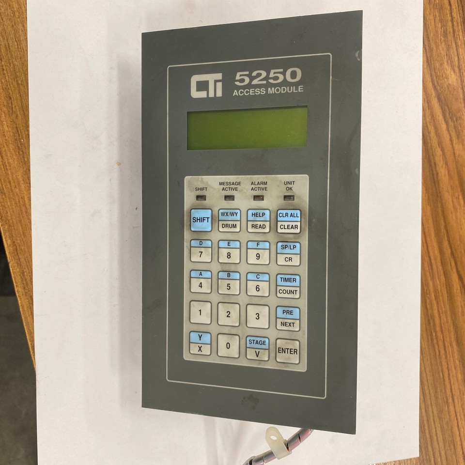 CTI 5250 ACCESS MODULE CONTROL TECHNOLOGY INC 5250-TI5 5250TI5 Revision ...