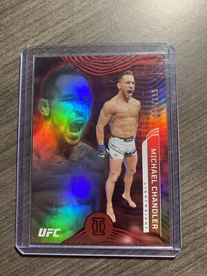 /199 “Iron” Michael Chandler - 2022 Chronicles UFC Illusions Red #268 ...