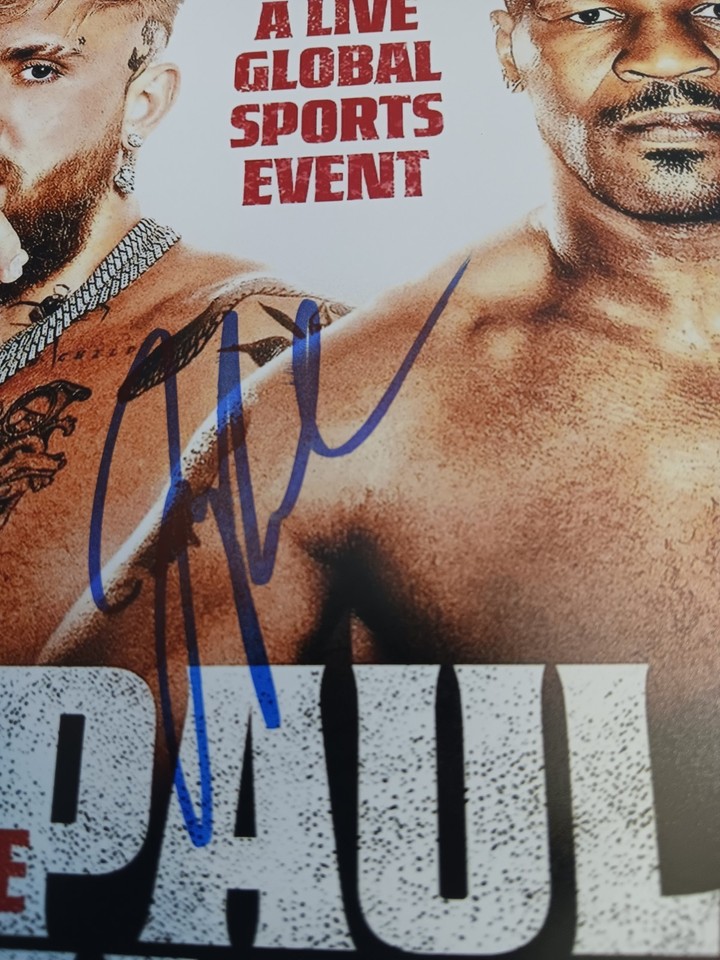 Jake Paul 8x10 Signed Boxing Photo Vs Certified | eBay