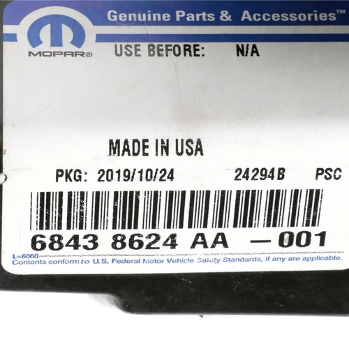 2019-2021 JEEP CHEROKEE COOLING MODULE BRACKET RIGHT OEM NEW MOPAR ...