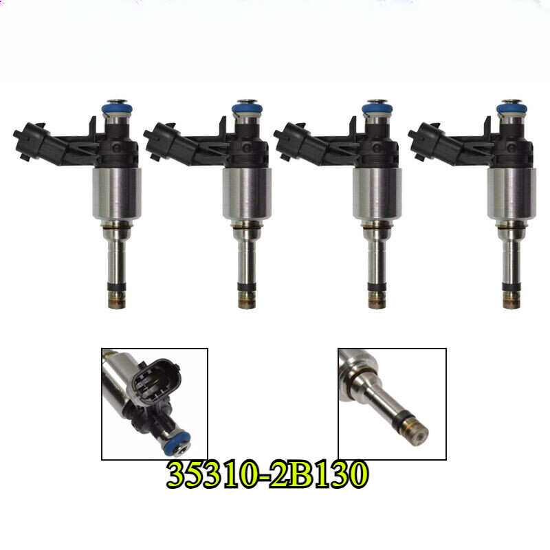 4Pc Fuel Injector 35310-2B130 For 2012-2016 ,2017 Hyundai Accent ...