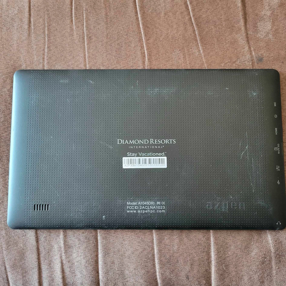 Diamond Resorts Azpen 10" A1045DRI Android Tablet - Black ...