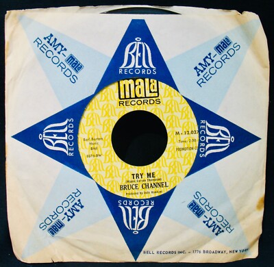 Bruce Channel: Nobody & Try Me~Northern Soul Promo 45~MALA #M-12.027 | eBay