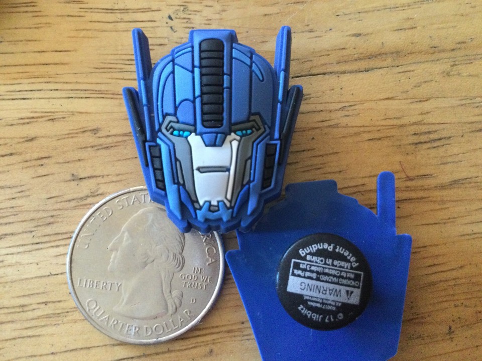 Transformers Optimus Bumble Bee Megatron AUTHENTIC JIBBITZ SHOE CHARM ...