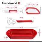 Breadsmart Bread Making Kit – 5-Piece Tool Set to Make Homemade Bread ...
