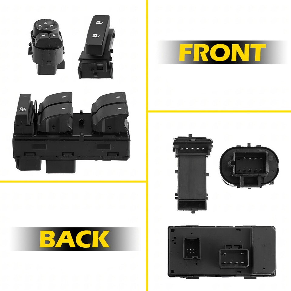 Master Power Window Switch Driver Side for Chevy Silverado 1500 GMC ...