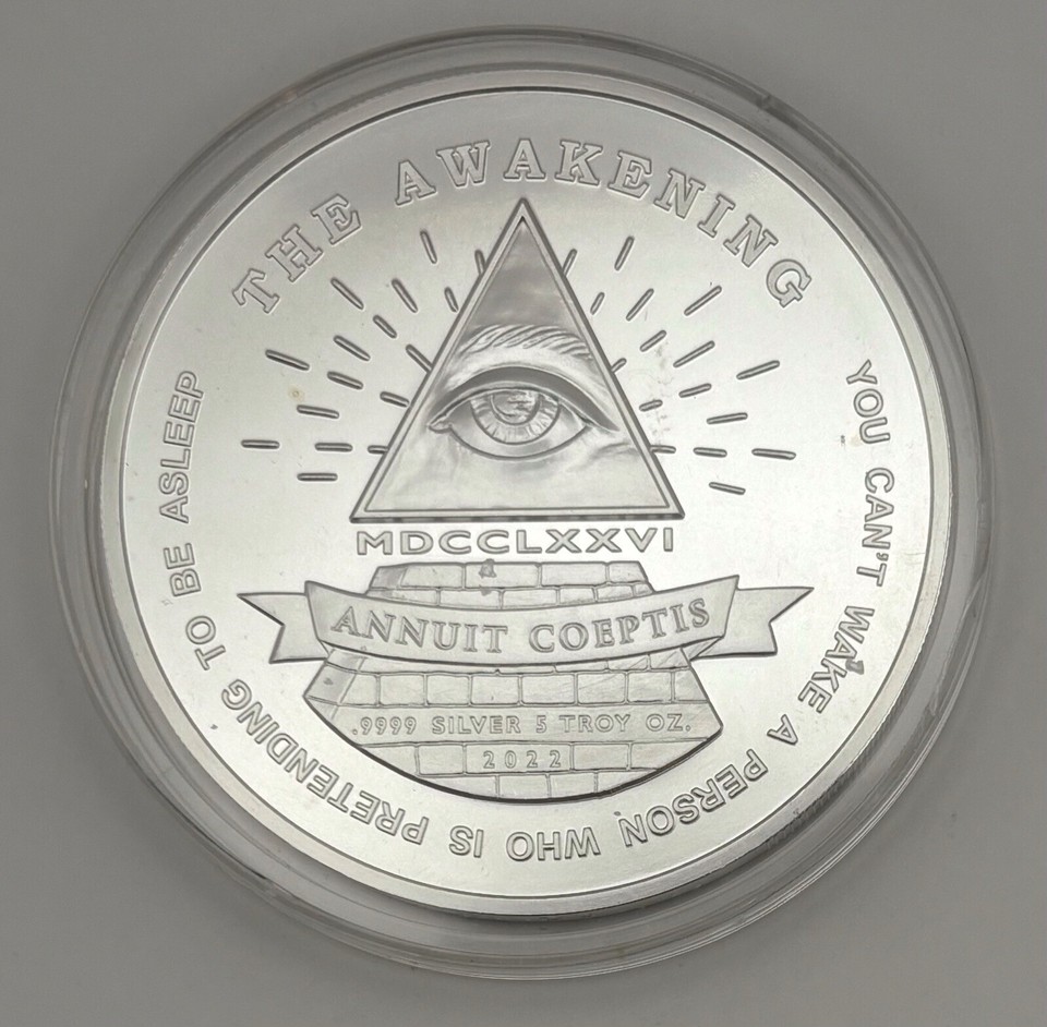 The Complete Awakening Series, All 7 of the 5 Oz Silver Coins ...