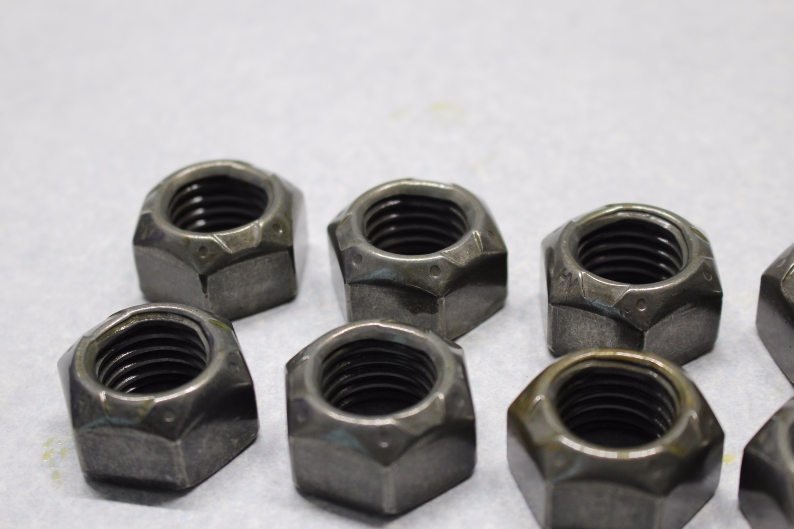 Lot 3/4-10 3/4" FIN Full Chamfer Top Grade C Plain Torque Hex Lock Nut ...