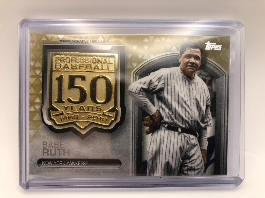 2019 Topps - 150th Anniversary Commemorative Medallion Series 2 150th ...