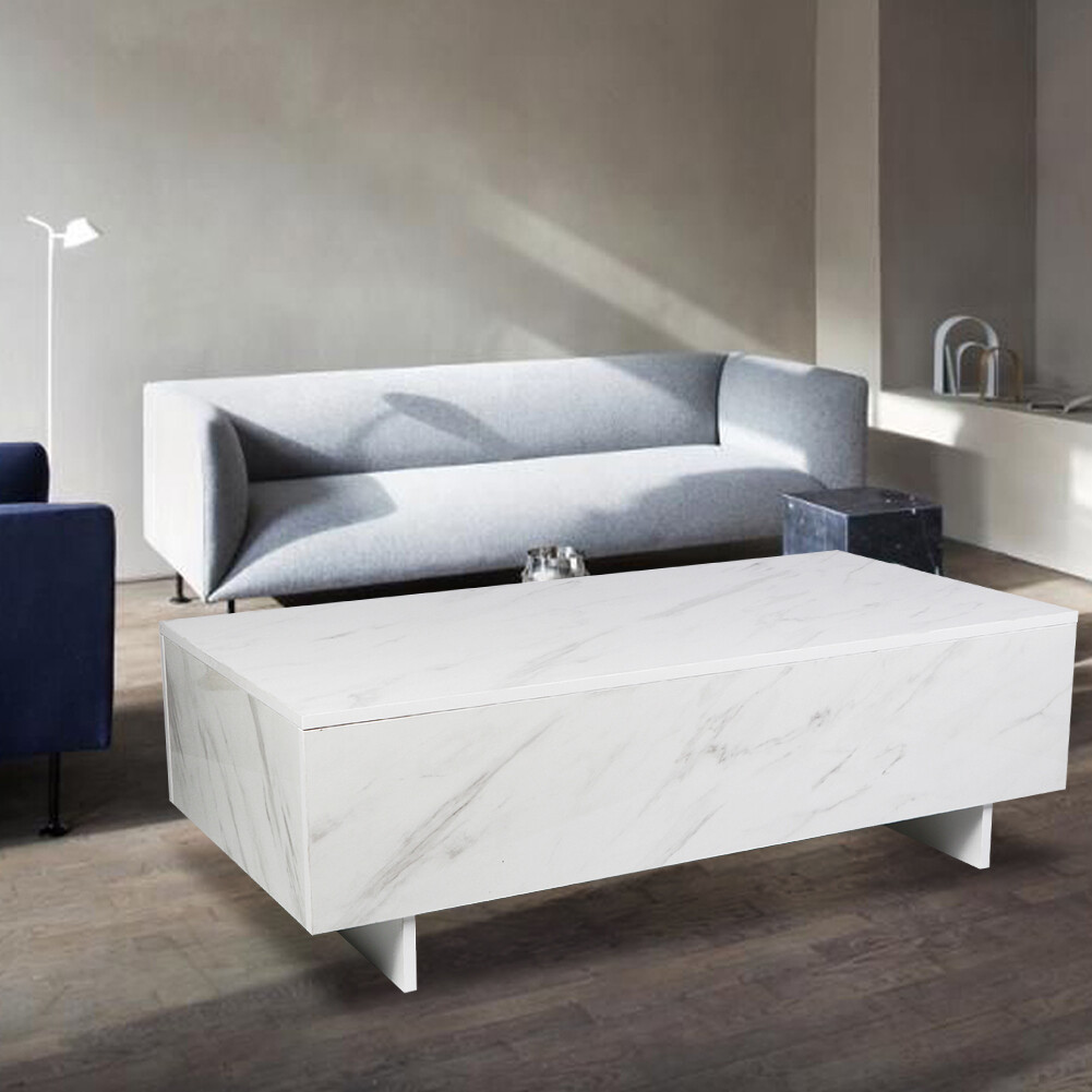 LT Modern High Gloss Chipboard Coffee Tea Table Furniture For Living ...