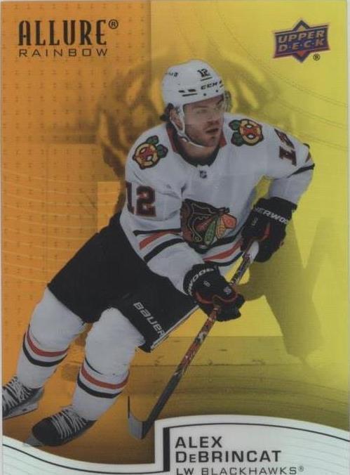 2021-22 Upper Deck Allure - Rainbow Alex DeBrincat #R-62 Orange Yellow ...