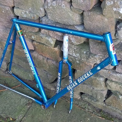 Vintage Brian Rourke Reynolds 531 Competition Road frame 22" | eBay UK