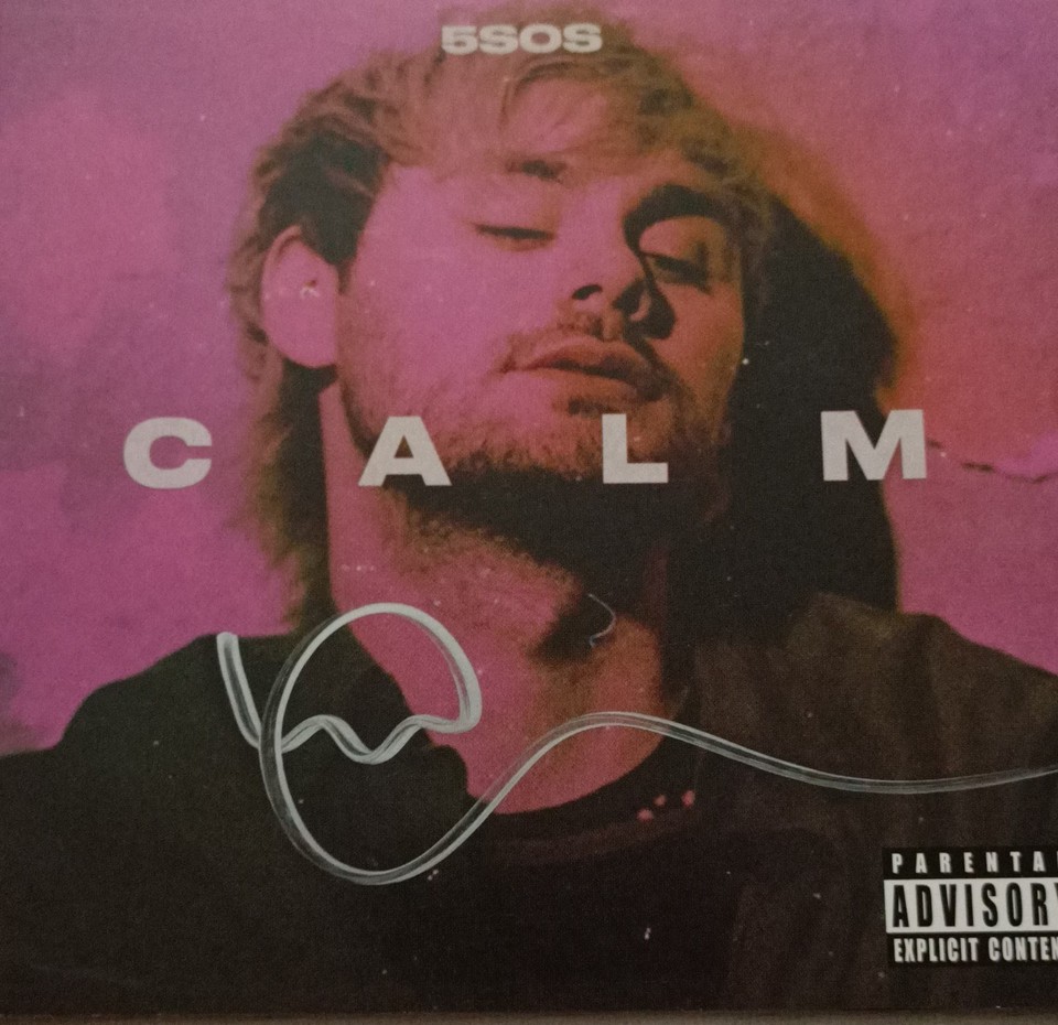 Autographed 5 Seconds Of Summer 5SOS CALM Michael Edition CD 2020 ...