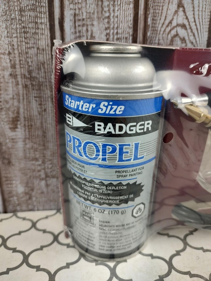 Badger 350 Standard Set Airbrush Kit w/ Propel Can – New in Box | eBay
