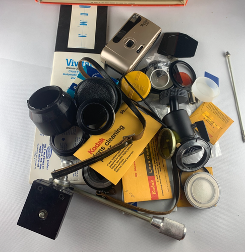 Lot of Vintage Camera Parts and Accessories CE | eBay