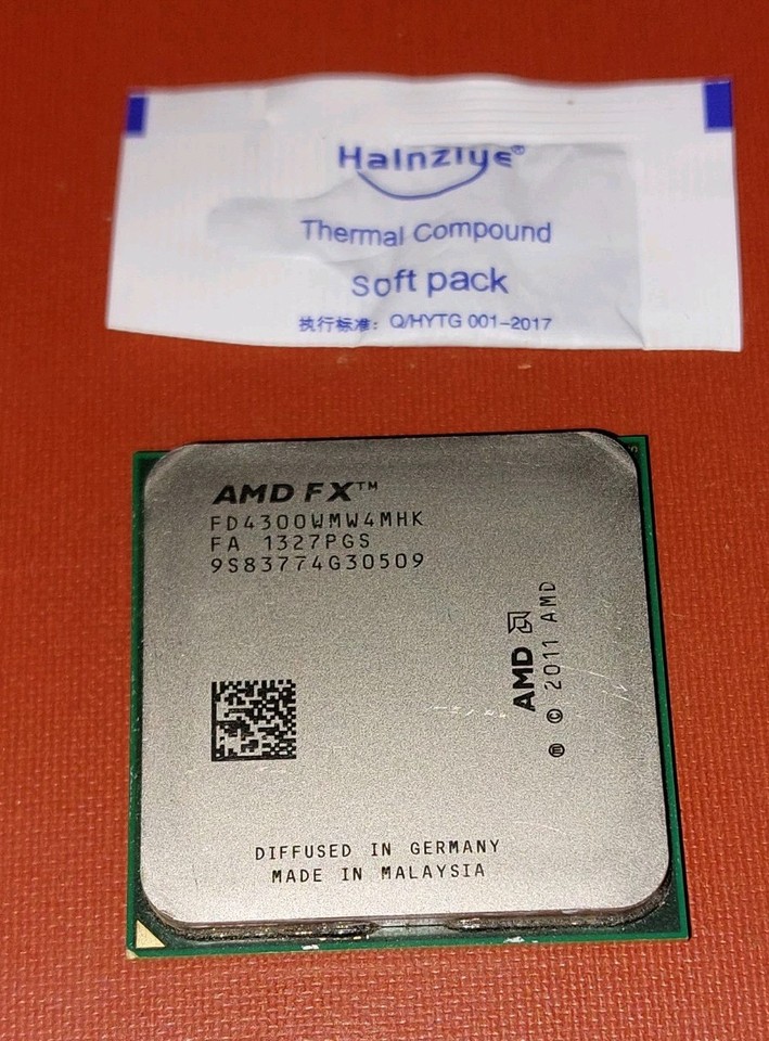 CPU AM3+ AMD FX-4100 3.6GHz FD4100WMW4KGU 4X QUAD CORE SOCKET ...