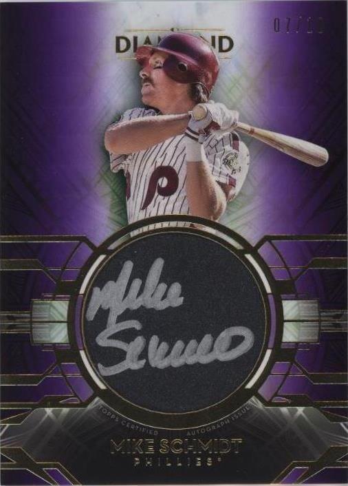 2021 Topps Diamond Icons - Silver Ink Autographs Mike Schmidt #SI-MS ...