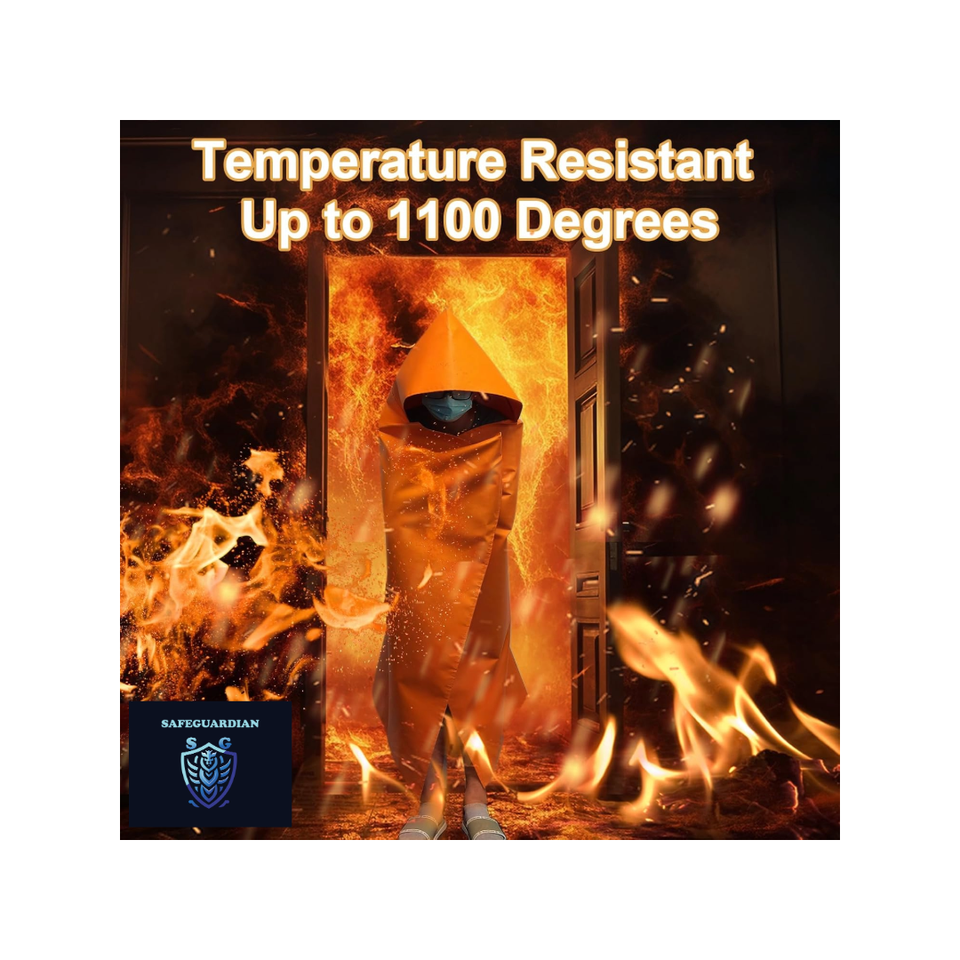Fireproof Blanket | Fire Cloak | Fireproof Cloak/Cape | Emergency Fire ...