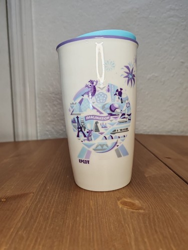 Disney Parks Starbucks Epcot Figment Icons Exclusive Ceramic Travel ...