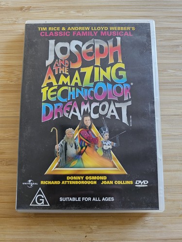 Joseph and the Amazing Technicolor Dreamcoat (DVD, 1999) Region 4 ...