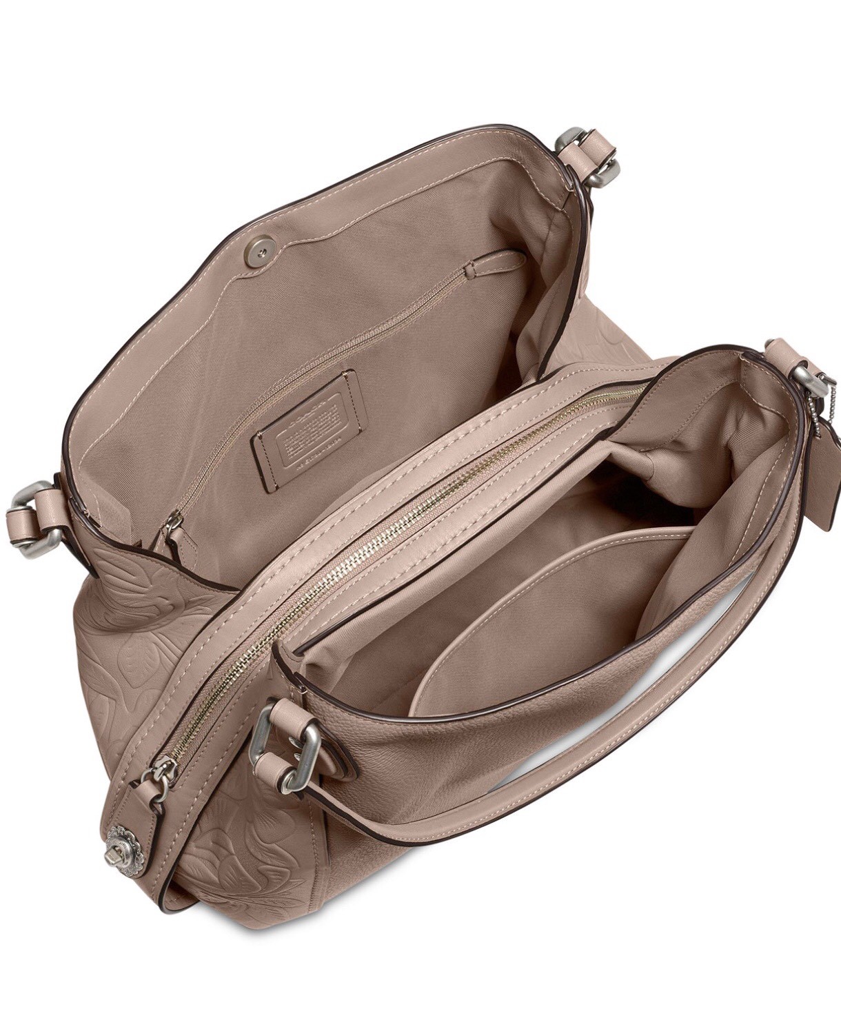 Coach 12034 Edie Shoulder Bag 31 In Glove-tanned Leather-Tea Rose ...