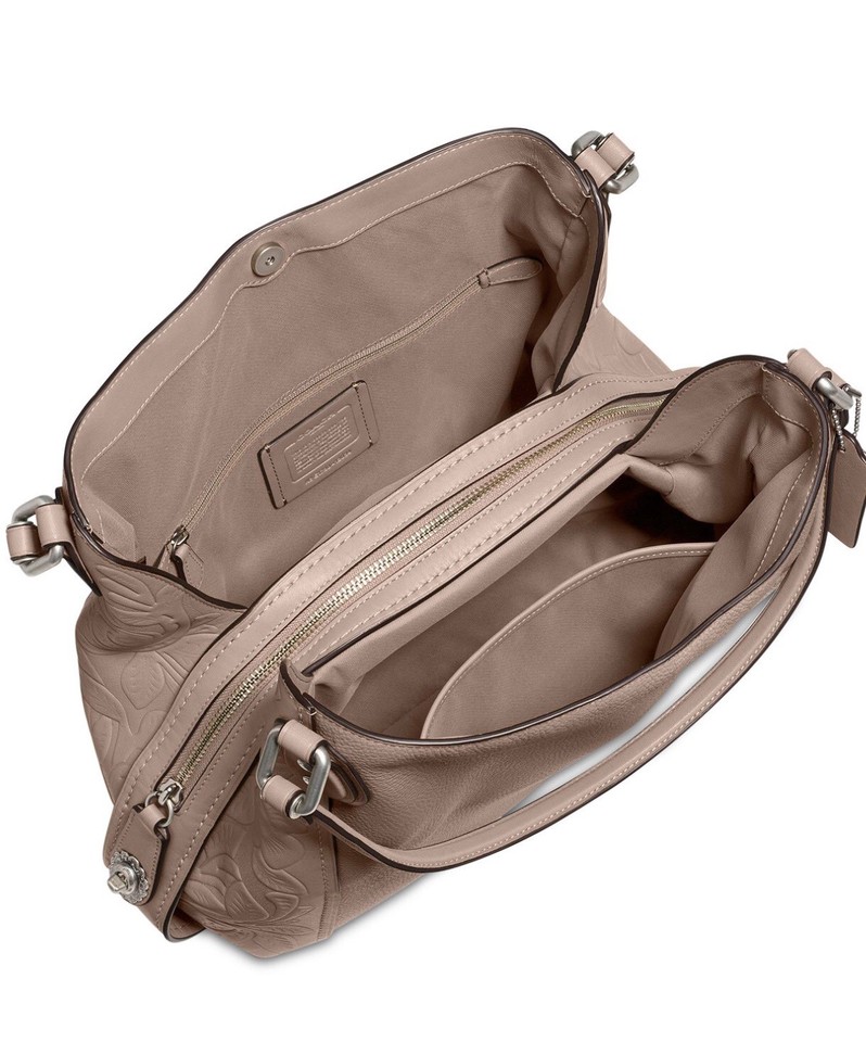 Coach 12034 Edie Shoulder Bag 31 In Glove-tanned Leather-Tea Rose ...