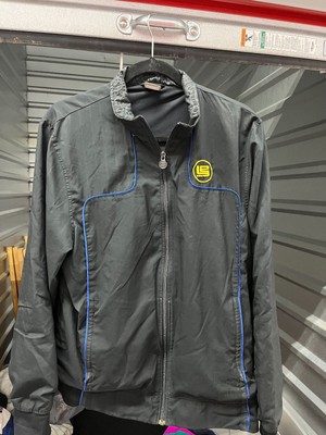 Nike Air Lebron James L23 Track Jacket Grey Tag Full Zip Up Mens Size ...