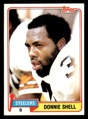 Donnie Shell 1981 Topps Card #90 Pittsburgh Steelers | eBay