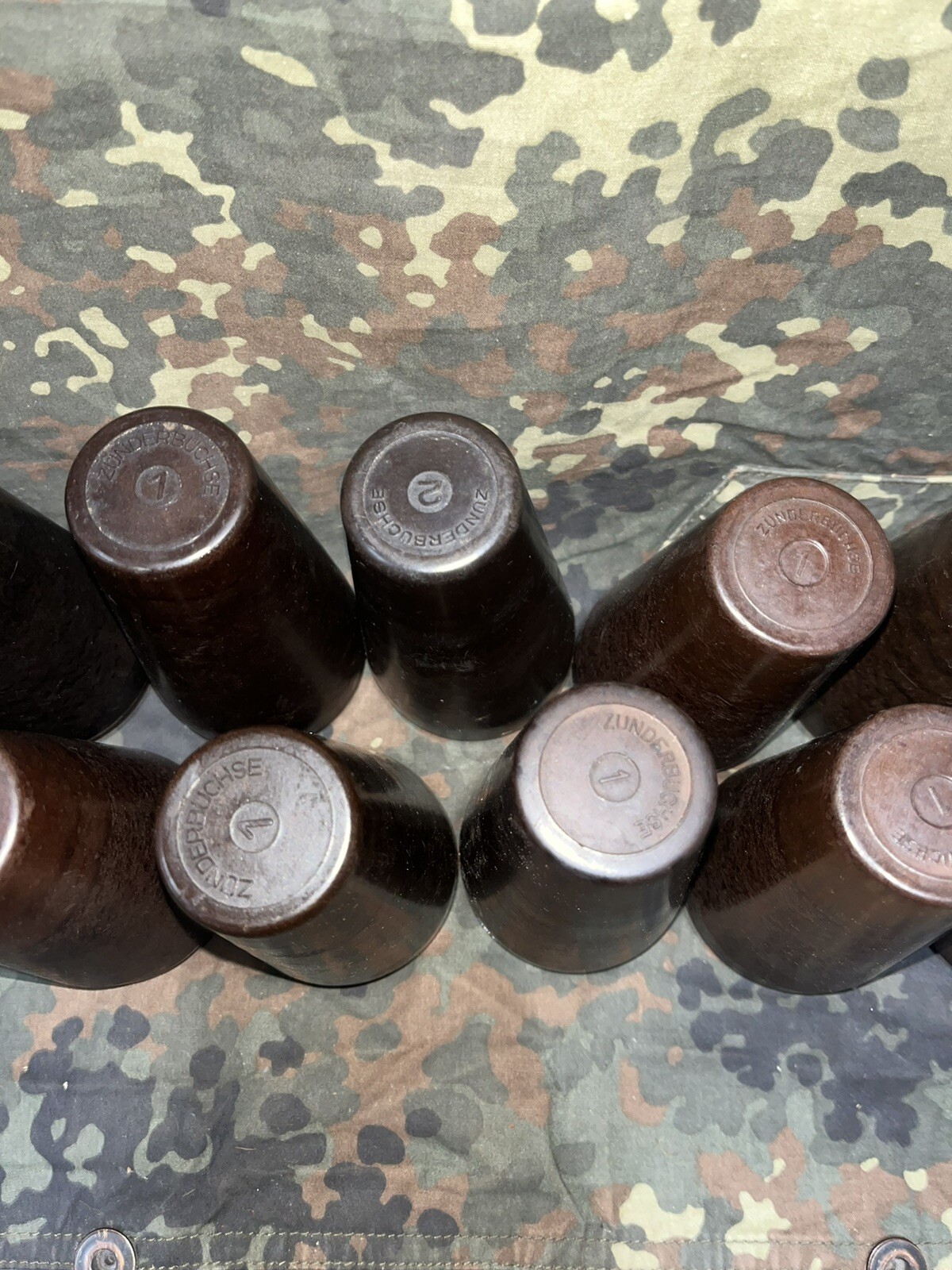 Original WW2 German Wehrmacht Bakelite Fuze Container Flak 88 ...
