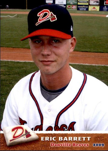 2009 Danville Braves Grandstand #4 Eric Barrett Marion Illinois IL Baseball Card | eBay