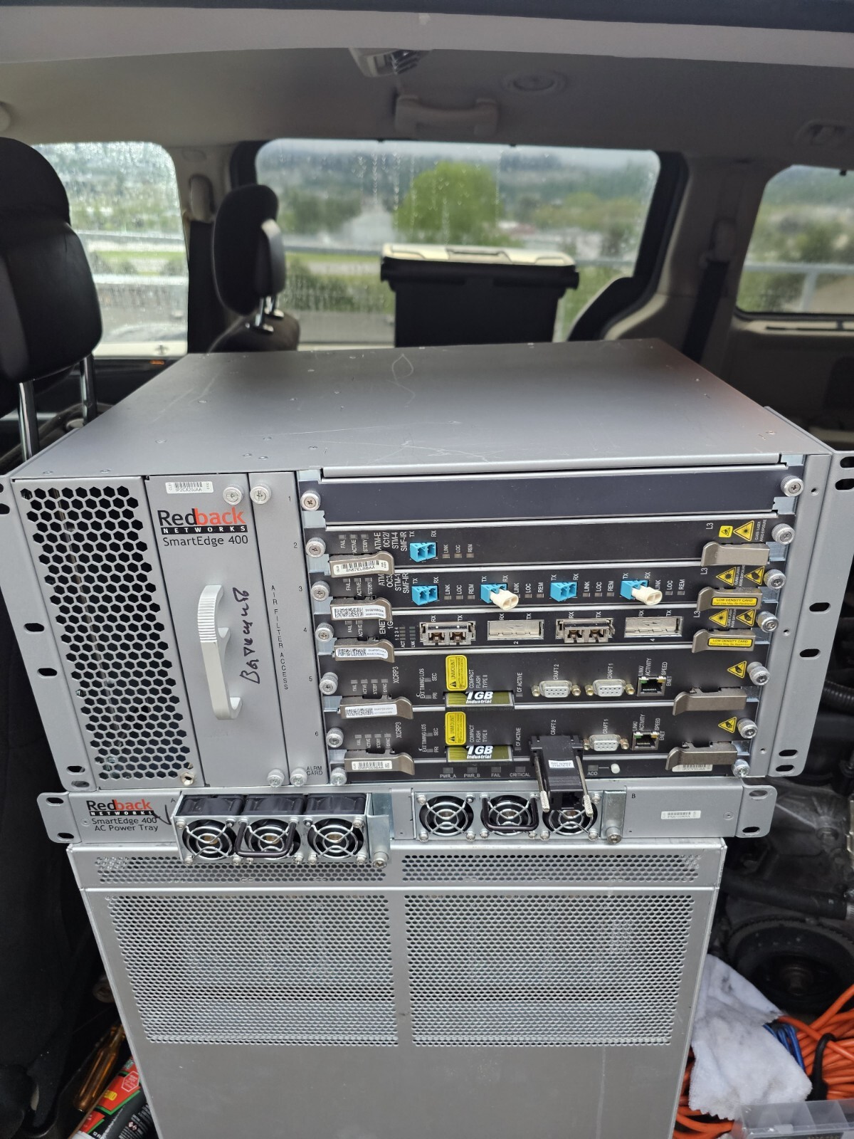 ERICSSON REDBACK NETWORKS SMARTEDGE 400 CHASSIS w/1*ENET10/100 1*XCRP3 ...