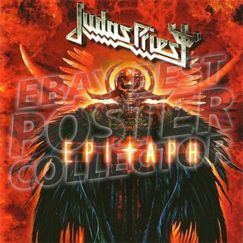 Judas Priest Epitaph Banner Album Cover Poster v3 | eBay