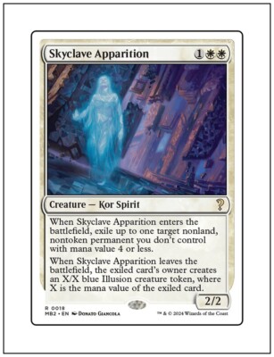 1x Skyclave Apparition, White Border, Mystery Booster 2, Magic MTG NM ...