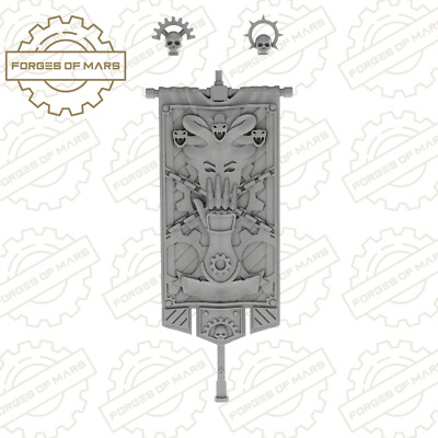 Space Knights - Iron Fathers - Gorgon Banner (x1L) | eBay