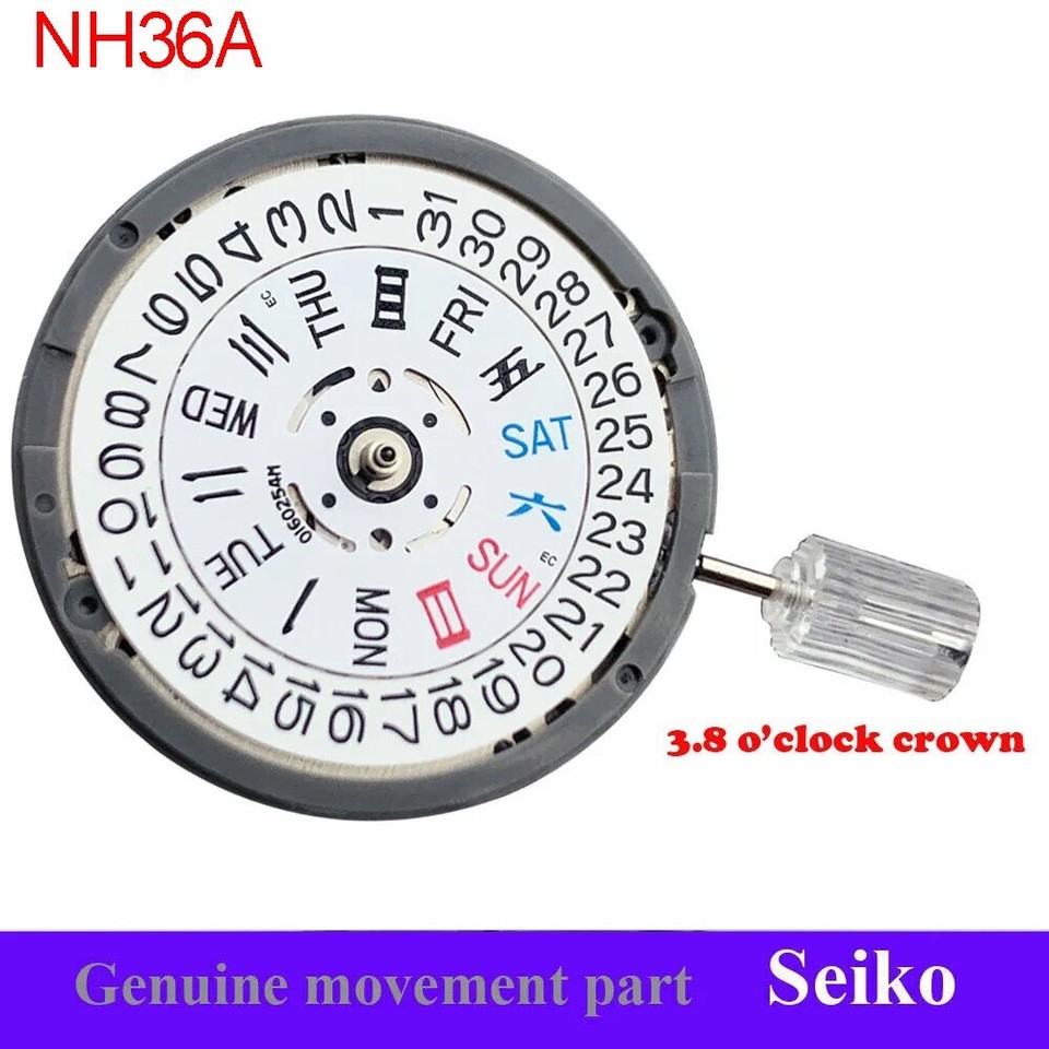 Japan S TMI 24 Jewels NH35A High Accurac Automatic Mechanical Movement ...