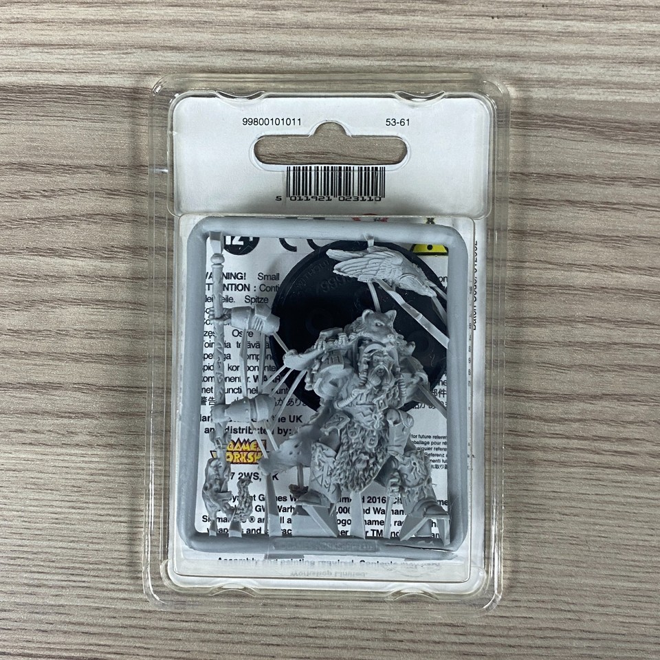 Njal Stormcaller Space Marines Wolves Wolf Resin Librarian 40K ...