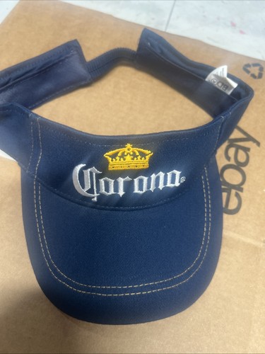 Corona Extra Beer Visor Blue Adjustable Sun Protection Sun Hat Beach ...