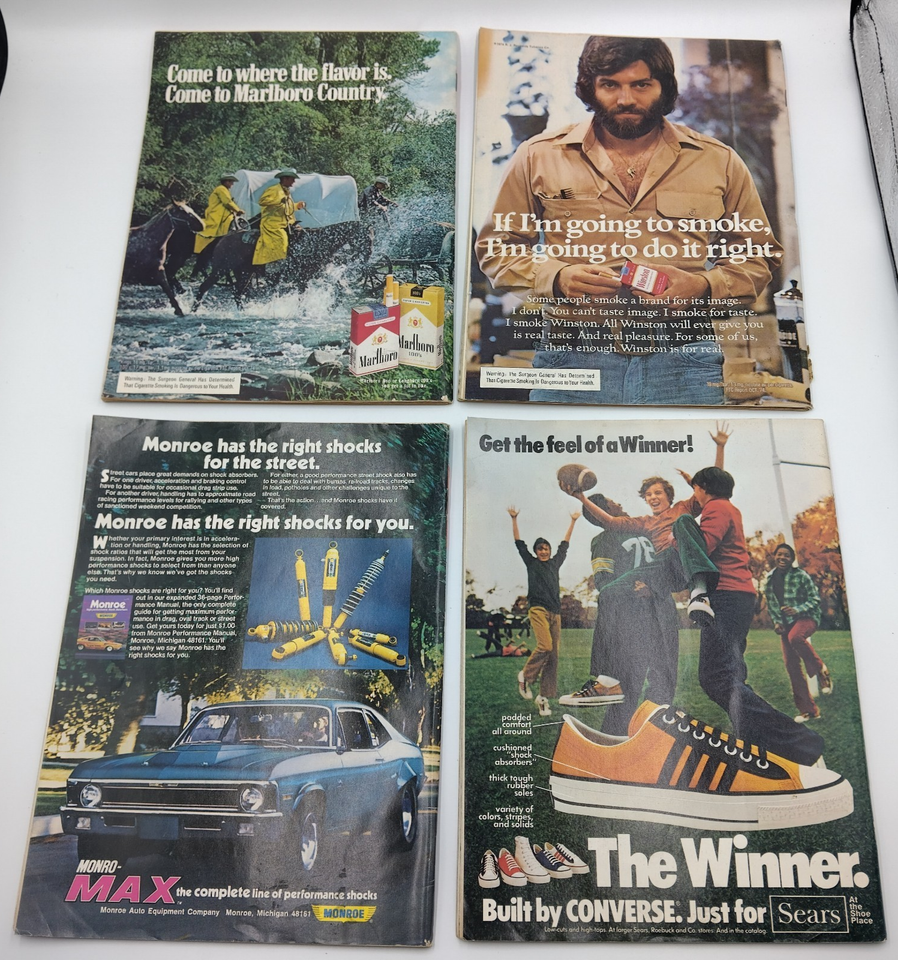 Lot of 12 Vintage 1975 Hot Rod Magazines Complete Year | eBay