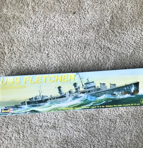 Revell U.S.S. Fletcher Destroyer Battleship Ship Model 1:306 Scale NEW ...