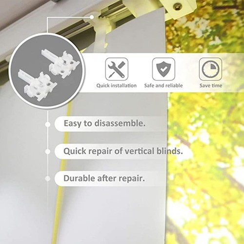 Easy Installation and Secure Attachment with Vertical Blinds Hook ...
