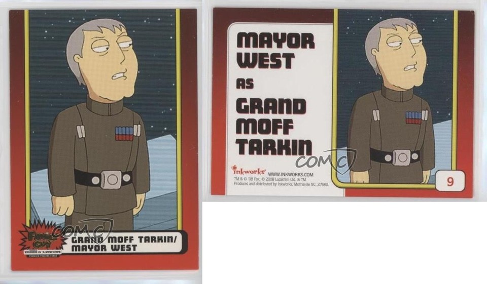2008 Family Guy Presents: Episode IV A New Hope Grand Moff Tarkin Mayor ...